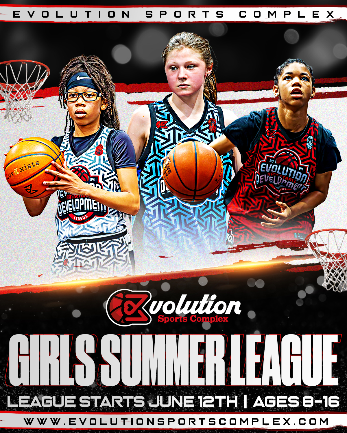 Girls Summer League - EVOLUTION SPORTS COMPLEX